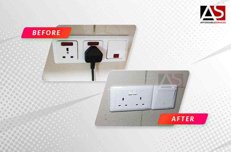 Power Socket Replacement - Affordable Services Pte Ltd